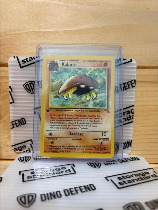 Pokemon | Toys | St First Edition Kabuto Fossil 562 Original Pokemon ...